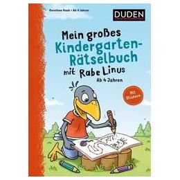 Mein gro&szlig;es Kindergarten-R&auml;tselbuch mit Rabe Linus - ab 4 Jahren