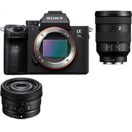 Sony Alpha ILCE-7 III + SEL FE 24-105mm f4,0 G OSS + SEL 40mm f2,5 G -100,00&euro; Street-Objektiv Sofortrabatt Aktion 2.899,00 Effektivpreis