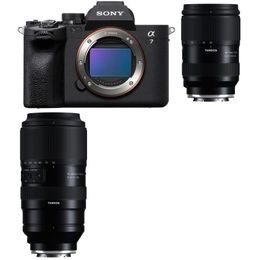 Sony Alpha ILCE-7 IV + Tamron 28-75mm f2,8 + Tamron 50-400mm f4,5-6,3 - nach 150 EUR Tamron Premium Zoom Sofortrabatt-Aktion