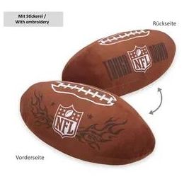 Herding NFL 5441606093 - Football Kissen, ca. 36 cm / &Oslash;16,5cm, 100% Polyester
