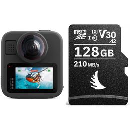 GoPro MAX2 + Angelbird AV PRO microSD V30 MK2 128GB 210MB/s