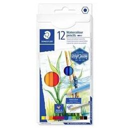 Staedtler Aquarellstifte 146 10C wasservermalbar, 12er Set