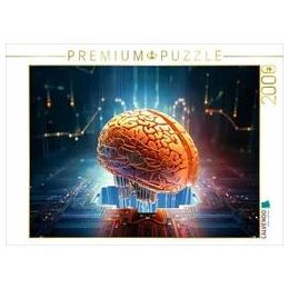 Calvendo Puzzle Ein Motiv aus dem Kalender KI - Wie sich die k&uuml;nstliche Intelligenz selbst sieht 2000 Teile Lege-Gr&ouml;&szlig;e 90x67cm Foto-Puzzle f&uuml;r gl&uuml;ck