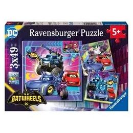 Ravensburger Kinderpuzzle 3x49 Teile - Batwheels - An alle Batwheels!