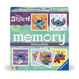 Ravensburger Challenge memory&reg; Disney Stitch - Kinderspiel ab 6 Jahre