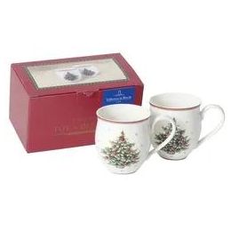 Villeroy & Boch Villeroy & Boch Toy's Delight Becher mit Henkel Set 2tlg., Tannenbaum
