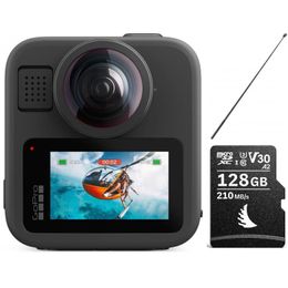 GoPro MAX2 + 2,7m Extension Pole + Angelbird V30 MK2 128GB 210MB/s