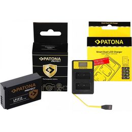 Patona Dual USB Ladeger&auml;t + 2x Akku LP-E12