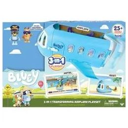 BLUEY Flugzeug 3-in-1-Verwandlungsspielset