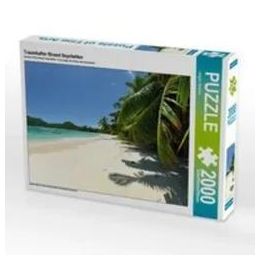 Calvendo Puzzle Traumhafter Strand Seychellen 2000 Teile Lege-Gr&ouml;&szlig;e 90 x 67 cm Foto-Puzzle Bild von J&uuml;rgen Feuerer