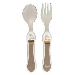 Sigikid 25188 - Besteck-Set B&auml;r Honi Boni Vanilla