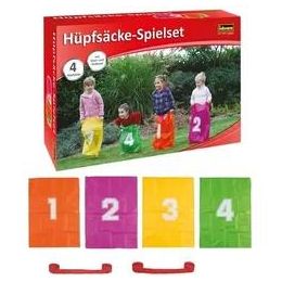 Idena Hupfs&auml;cke Spielset mit Startund Zielband 72x52cm