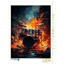 Calvendo Puzzle Feuertanz der Rhythmen 2000 Teile Lege-Gr&ouml;&szlig;e 90x67cm Foto-Puzzle f&uuml;r gl&uuml;ckliche Stunden