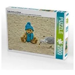 Calvendo Teddy Sammy am Strand (Puzzle)