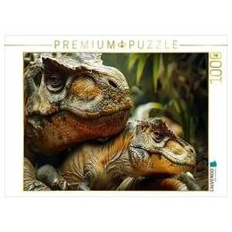 Calvendo Puzzle Ein Motiv aus dem Kalender "Dino-Babys" 1000 Teile Lege-Gr&ouml;&szlig;e 64x48cm Foto-Puzzle f&uuml;r gl&uuml;ckliche Stunden