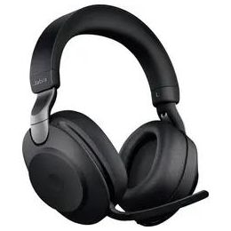 Jabra Evolve2 85 UC Over Ear Headset Bluetooth&reg;, kabelgebunden Stereo Schwarz Mikrofon-Rauschunterdr&uuml;ckung Lautst&auml;rkeregelung