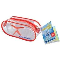 Donic Schildkr&ouml;t Schwimmbrille BALI Junior 4+ im Carrybag, Farbe:rot-transp.