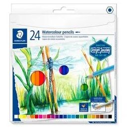 Staedtler Aquarellstifte 146 10C wasservermalbar, 24er Set