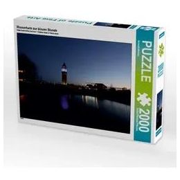 Calvendo Wasserturm zur blauen Stunde (Puzzle)
