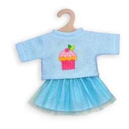 Heless - Puppen-Pullover und T&uuml;llrock Cupcake, Gr. 35 - 45 cm