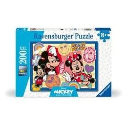 Ravensburger Kinderpuzzle 200 XXL Teile - Disney Micky Maus - Unterwegs mit Mickey und Minnie