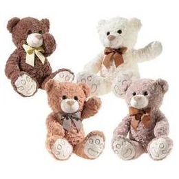 Heunec 128071 - Pl&uuml;schtier, B&auml;r, Teddy, schokobraun, 40cm