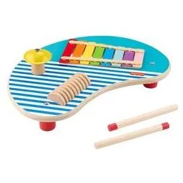 Fisher-Price Holz-Musiktisch mit Percussion-Instrumenten, 3 Teile