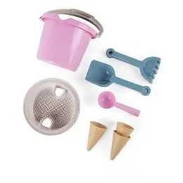 DANTOY Sandspielzeug Sandspiel-Set Thorbjorn 8-teilig rosa