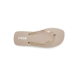 LSCN BY LASCANA Badezehentrenner 'Flip-Flops, Badelatsche, Badeschuhe, Sandale, Pantolette, Badeschlappe' grau Gr. 42 f&uuml;r Damen