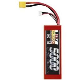 Reely Modellbau-Akkupack (LiPo) 11.1V 5000 mAh Zellen-Zahl: 3 40 C Hardcase XT90