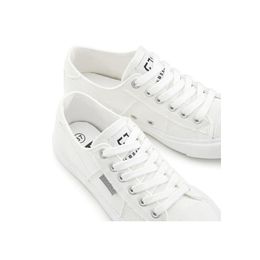 ELBSAND Sneaker 'Schn&uuml;rschuh, Stoffschuhe, Textilschuhe, Turnschuh, Freizeitschuh' wei&szlig; Gr. 42 f&uuml;r Damen