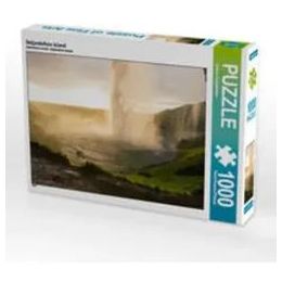 Calvendo Puzzle Seljandsfoss Island 1000 Teile Lege-Gr&ouml;&szlig;e 64 x 48 cm Foto-Puzzle Bild von Johann Sch&ouml;rkhuber