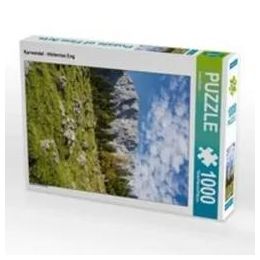 Calvendo Puzzle Karwendel - Hinterriss Eng 1000 Teile Lege-Gr&ouml;&szlig;e 48 x 64 cm Foto-Puzzle Bild von Horst Eisele