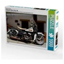 Calvendo Puzzle Harley Davidson WLA 750 1000 Teile Lege-Gr&ouml;&szlig;e 64 x 48 cm Foto-Puzzle Bild von Ingo Laue