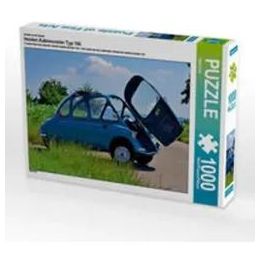Calvendo Puzzle Heinkel Kabinenroller Typ 154 1000 Teile Lege-Gr&ouml;&szlig;e 64 x 48 cm Foto-Puzzle Bild von Ingo Laue