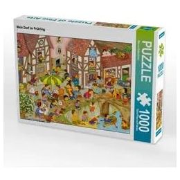 Calvendo Mein Dorf im Fr&uuml;hling (Puzzle)