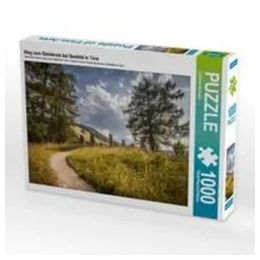 Calvendo Puzzle Weg zum Steinkreis bei Seefeld in Tirol 1000 Teile Lege-Gr&ouml;&szlig;e 64 x 48 cm Foto-Puzzle Bild von Christian M&uuml;ringer