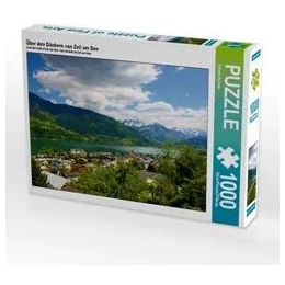 Calvendo &Uuml;ber den D&auml;chern von Zell am See (Puzzle)