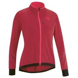 Fahrradjacke Gonso "SORBA", Damen, Gr. 38, rot (ziegelrot), 100% Polyester, Jacken Fahrradjacke, Wasserabweisend und winddichtes Funktionsmaterial