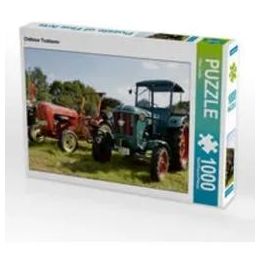 Calvendo Puzzle Oldtimer Traktoren 1000 Teile Lege-Gr&ouml;&szlig;e 64 x 48 cm Foto-Puzzle Bild von Diane Jordan
