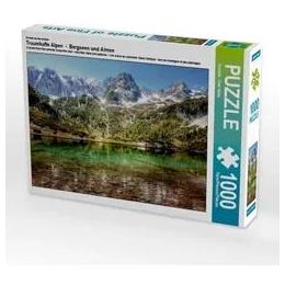 Calvendo Ein Motiv aus dem Kalender Traumhafte Alpen - Bergseen und Almen (Puzzle)