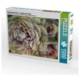 Calvendo Romantische Rosen - Shabby Chic Style (Puzzle)