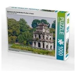 Calvendo Gehmeinisvoller Schildkr&ouml;ten-Pavillon in Hanoi (Puzzle)