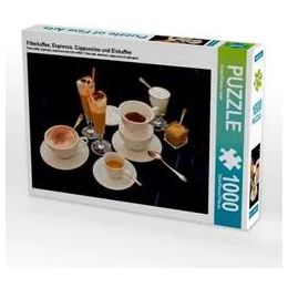 Calvendo Filterkaffee, Espresso, Cappuccino und Eiskaffee (Puzzle)
