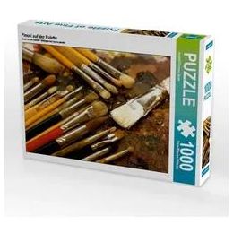 Calvendo Pinsel auf der Palette (Puzzle)