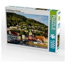 Calvendo Die Stadt Bergen in Norwegen (Puzzle)