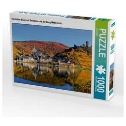 Calvendo Herrlicher Blick auf Beilstein und die Burg Metternich (Puzzle)