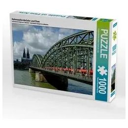 Calvendo Hohenzollernbr&uuml;cke und Dom (Puzzle)