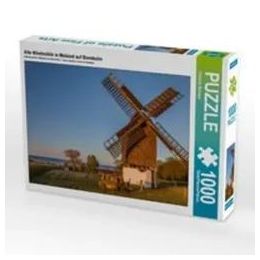 Calvendo Puzzle Alte Windm&uuml;hle in Melsted auf Bornholm 1000 Teile Lege-Gr&ouml;&szlig;e 64 x 48 cm Foto-Puzzle Bild von Christian M&uuml;ringer