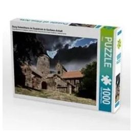 Calvendo Puzzle Burg Hohenthurm im Saalekreis in Sachsen-Anhalt 1000 Teile Lege-Gr&ouml;&szlig;e 64 x 48 cm Foto-Puzzle Bild von Flori0